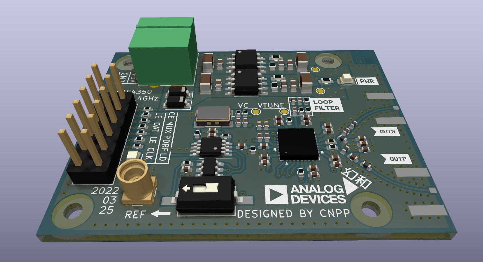 ADF4350模块设计笔记 - Emoe-Studio